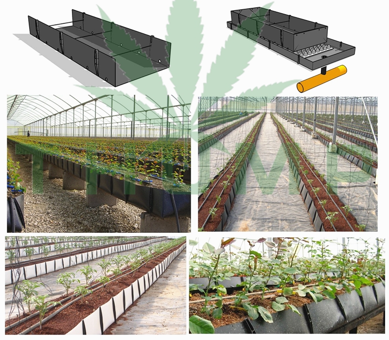 Hydroponic PP Grow Gutter - Thump