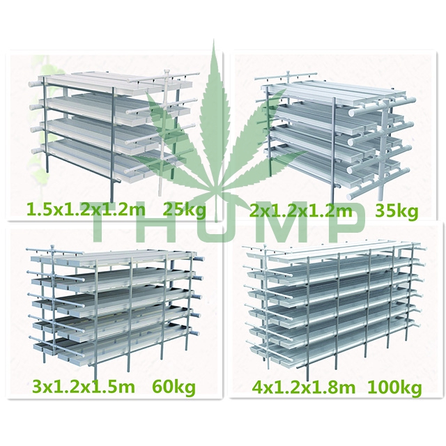 Hydroponic Vertical Barley Fodder Growing System For Sale - Thump