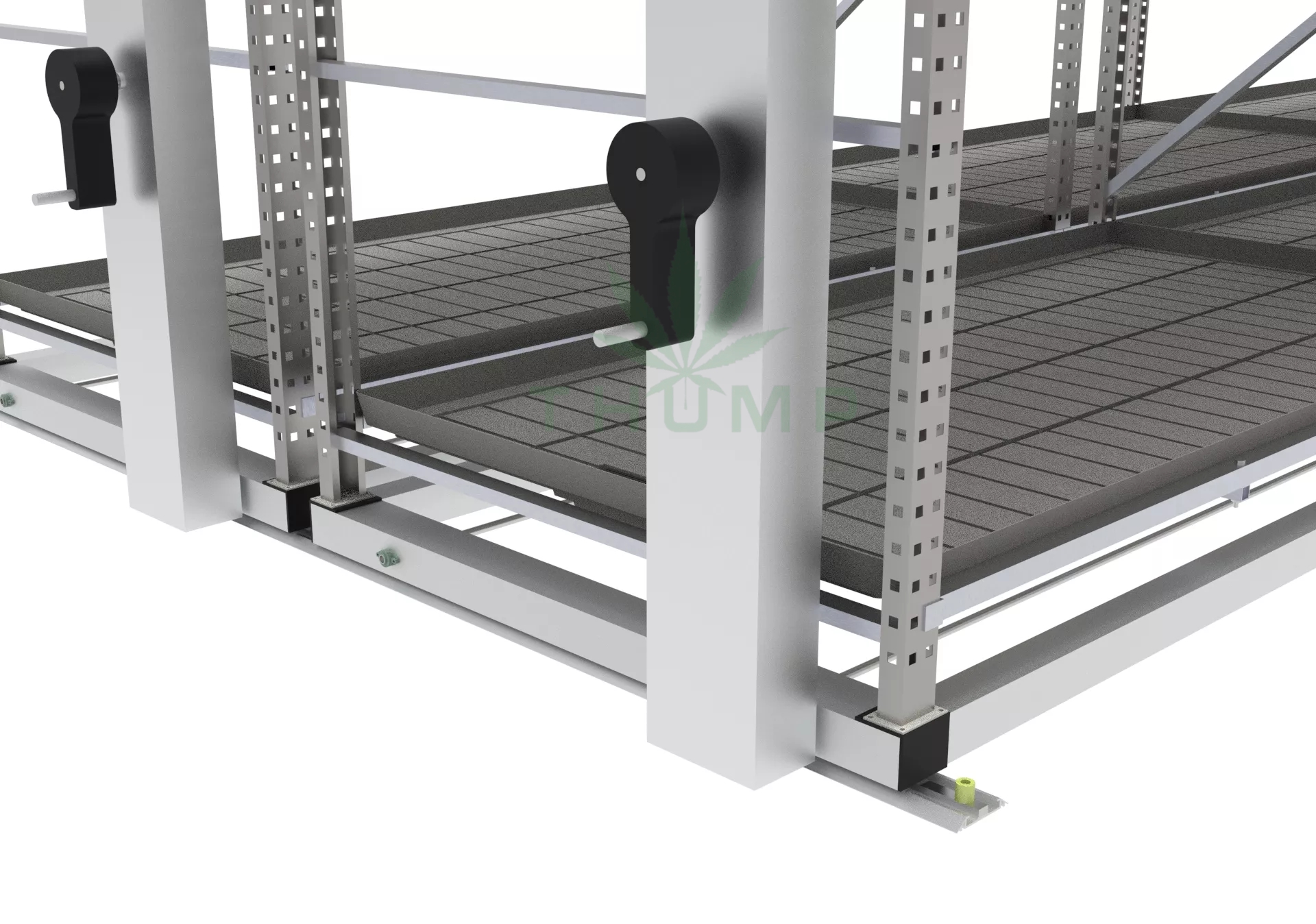 Hydroponic Mobile Grow Rack Systems for Sale - Thump Supplier